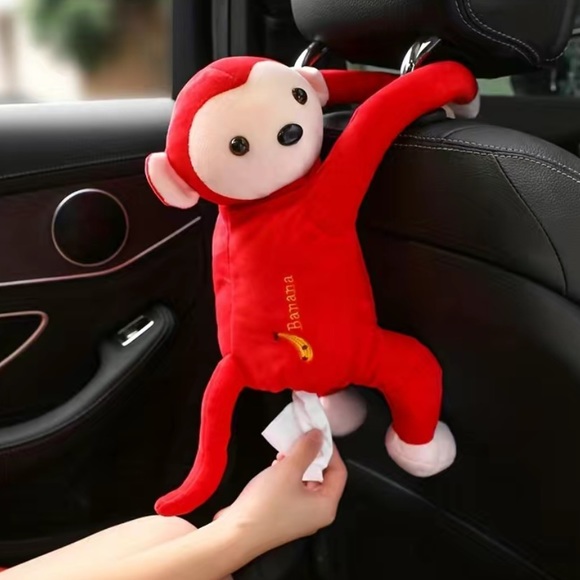 Storage & Organization | Nwt Cartoon Monkey Tissuenapkin Holder For ...